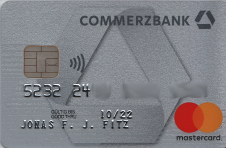 Commerzbank Mastercard Credit – EMV-Kartentest