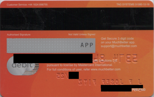 MuchBetter Mastercard Prepaid – EMV-Kartentest